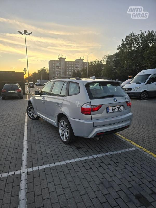 Pelēks BMW X3 2009 Marijampole, ar dzinēja tilpumu 3.00 L un nobraukumu 291 tūkst. km par 5500 €, foto 5 vietnē AUTOMOTO.COM.LV
