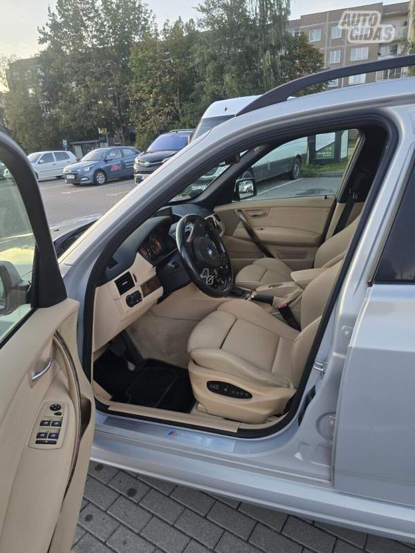 Pelēks BMW X3 2009 Marijampole, ar dzinēja tilpumu 3.00 L un nobraukumu 291 tūkst. km par 5500 €, foto 7 vietnē AUTOMOTO.COM.LV