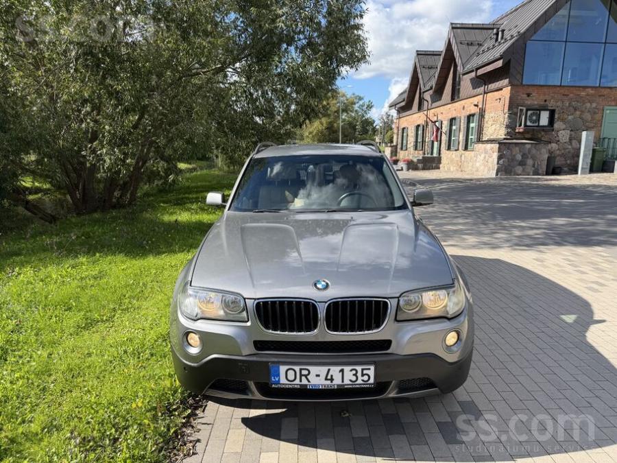 Pelēks BMW X3 2009 Rēzekne, ar dzinēja tilpumu 2.00 L un nobraukumu 0 tūkst. km par 5350 €, foto 1 vietnē AUTOMOTO.COM.LV