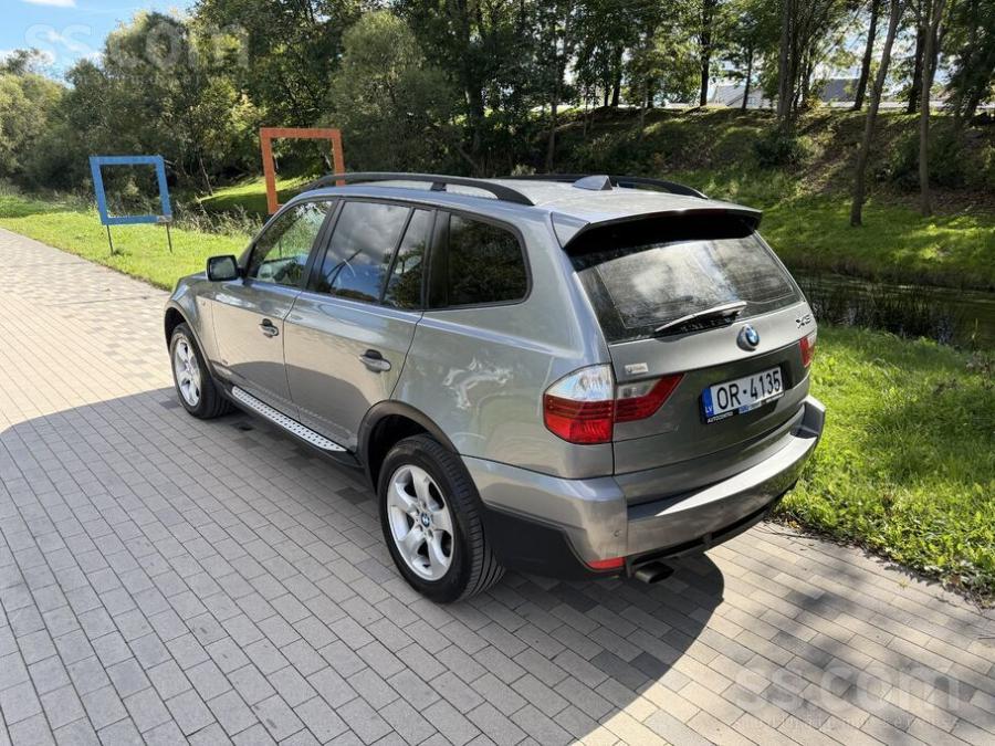 Pelēks BMW X3 2009 Rēzekne, ar dzinēja tilpumu 2.00 L un nobraukumu 0 tūkst. km par 5350 €, foto 5 vietnē AUTOMOTO.COM.LV
