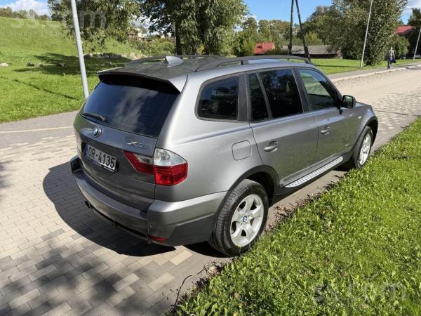 Grey BMW X3 2009 in Rezekne, with an engine capacity of 2.00 L and mileage of 0 thousand km for 5350 €, photo 6 on AUTOMOTO.COM.LV