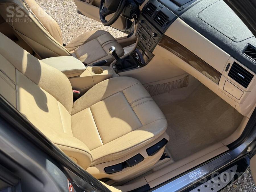 Grey BMW X3 2009 in Rezekne, with an engine capacity of 2.00 L and mileage of 0 thousand km for 5350 €, photo 12 on AUTOMOTO.COM.LV
