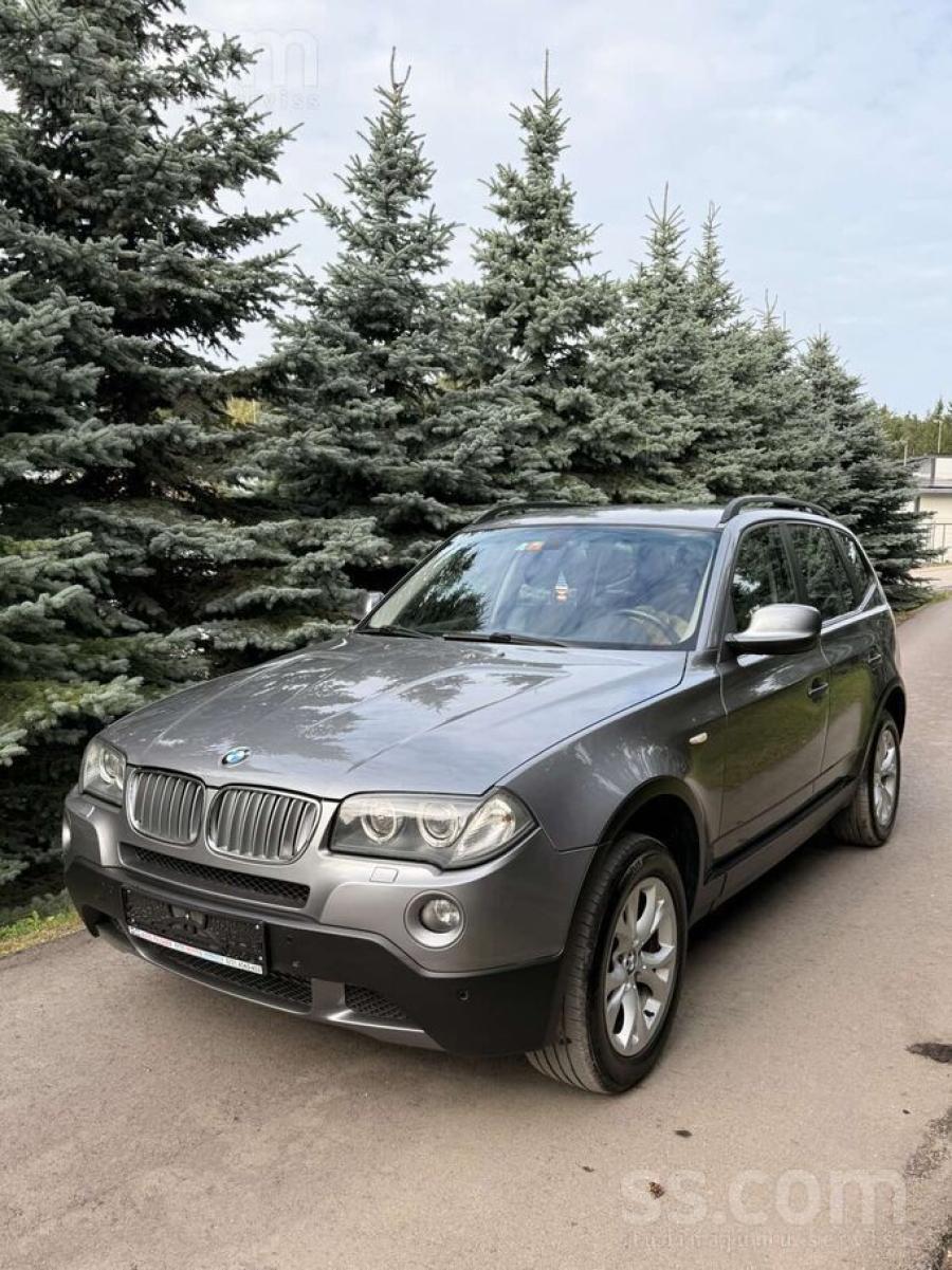 Pelēks BMW X3 2009 Ludza, ar dzinēja tilpumu 2.00 L un nobraukumu 325 tūkst. km par 5290 €, foto 4 vietnē AUTOMOTO.COM.LV