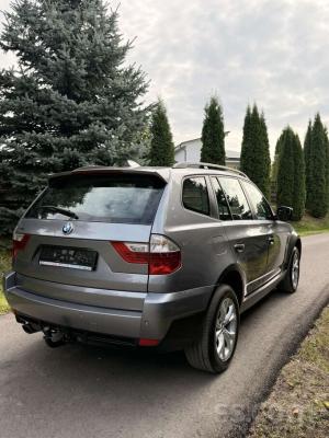 Pelēks BMW X3 2009 Ludza, ar dzinēja tilpumu 2.00 L un nobraukumu 325 tūkst. km par 5290 €, foto 6 vietnē AUTOMOTO.COM.LV