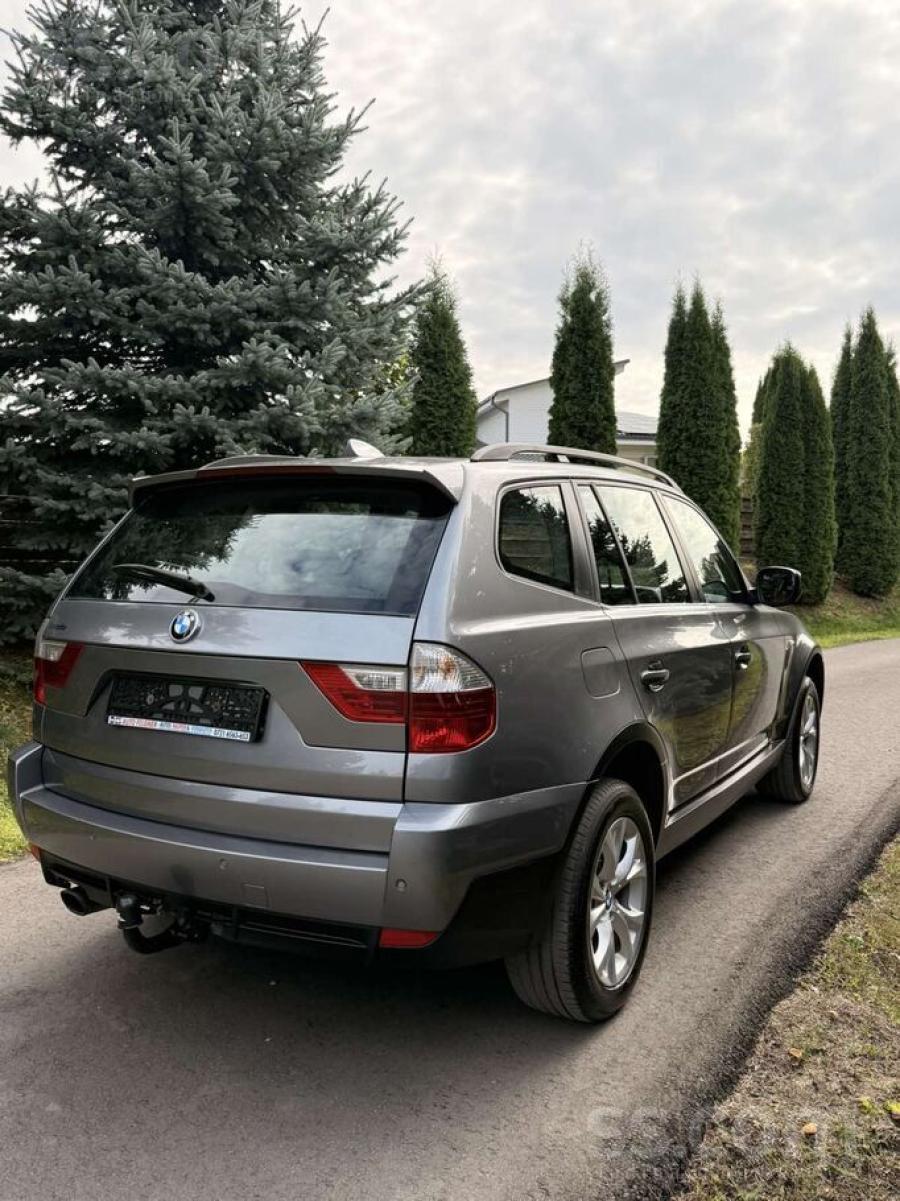 Pelēks BMW X3 2009 Ludza, ar dzinēja tilpumu 2.00 L un nobraukumu 325 tūkst. km par 5290 €, foto 6 vietnē AUTOMOTO.COM.LV