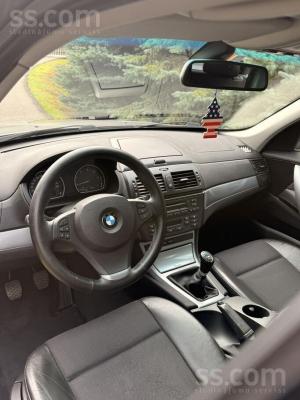 Pelēks BMW X3 2009 Ludza, ar dzinēja tilpumu 2.00 L un nobraukumu 325 tūkst. km par 5290 €, foto 7 vietnē AUTOMOTO.COM.LV