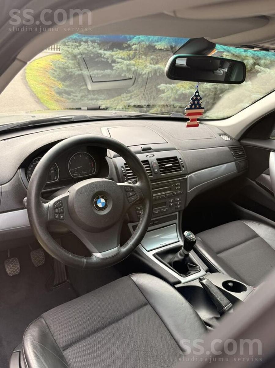 Pelēks BMW X3 2009 Ludza, ar dzinēja tilpumu 2.00 L un nobraukumu 325 tūkst. km par 5290 €, foto 7 vietnē AUTOMOTO.COM.LV
