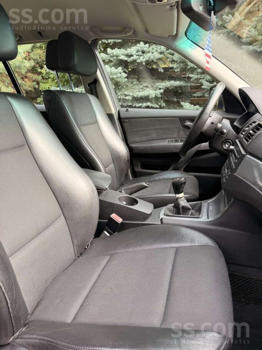 Pelēks BMW X3 2009 Ludza, ar dzinēja tilpumu 2.00 L un nobraukumu 325 tūkst. km par 5290 €, foto 9 vietnē AUTOMOTO.COM.LV