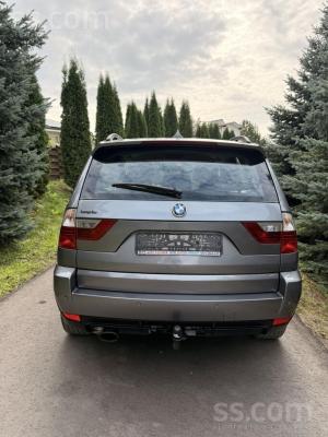 Pelēks BMW X3 2009 Ludza, ar dzinēja tilpumu 2.00 L un nobraukumu 325 tūkst. km par 5290 €, foto 12 vietnē AUTOMOTO.COM.LV
