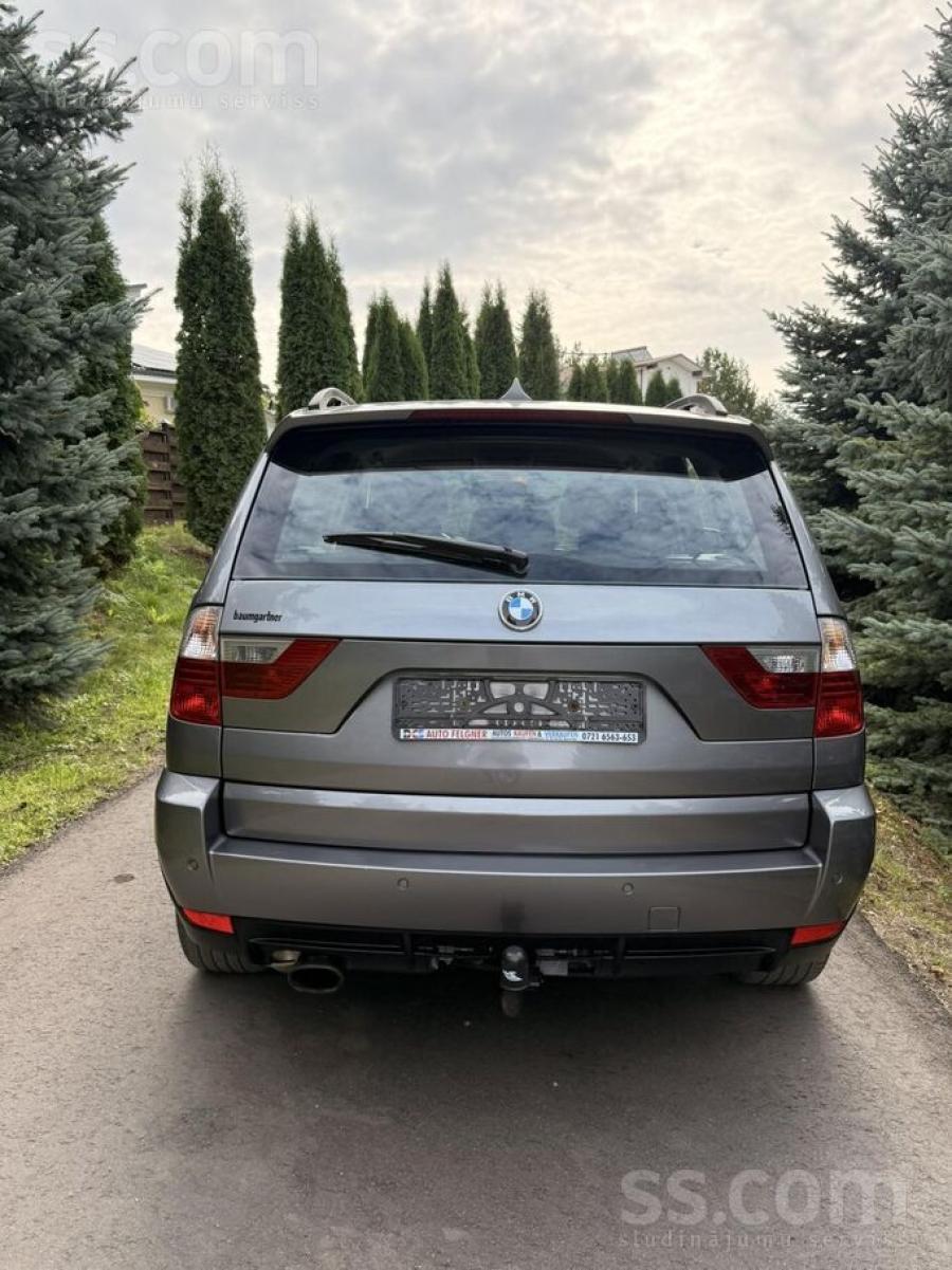 Pelēks BMW X3 2009 Ludza, ar dzinēja tilpumu 2.00 L un nobraukumu 325 tūkst. km par 5290 €, foto 12 vietnē AUTOMOTO.COM.LV