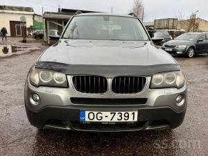 Grey BMW X3 2010 in Riga, with an engine capacity of 2.00 L and mileage of 0 thousand km for 6990 €, photo 3 on AUTOMOTO.COM.LV