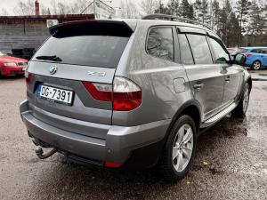 Grey BMW X3 2010 in Riga, with an engine capacity of 2.00 L and mileage of 0 thousand km for 6990 €, photo 5 on AUTOMOTO.COM.LV