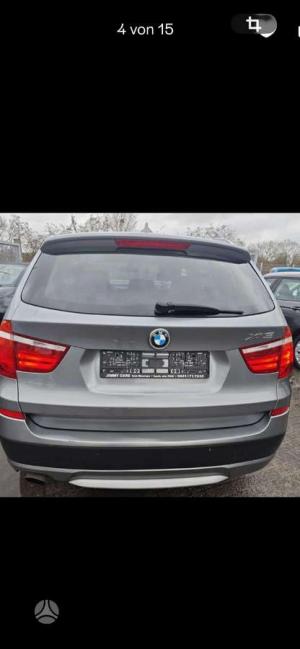 Pelēks BMW X3 2010 Telšiai, ar dzinēja tilpumu 2.00 L un nobraukumu 230 tūkst. km par 8500 €, foto 4 vietnē AUTOMOTO.COM.LV