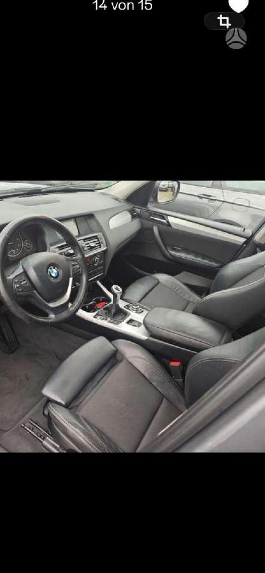 Pelēks BMW X3 2010 Telšiai, ar dzinēja tilpumu 2.00 L un nobraukumu 230 tūkst. km par 8500 €, foto 7 vietnē AUTOMOTO.COM.LV