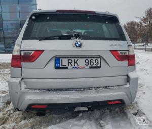 Pelēks BMW X3 2010 Viļņa, ar dzinēja tilpumu 2.00 L un nobraukumu 245 tūkst. km par 4900 €, foto 5 vietnē AUTOMOTO.COM.LV