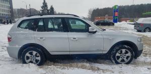 Pelēks BMW X3 2010 Viļņa, ar dzinēja tilpumu 2.00 L un nobraukumu 245 tūkst. km par 4900 €, foto 6 vietnē AUTOMOTO.COM.LV