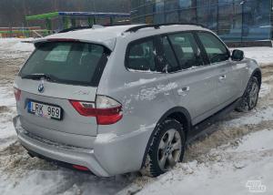 Pelēks BMW X3 2010 Viļņa, ar dzinēja tilpumu 2.00 L un nobraukumu 245 tūkst. km par 4900 €, foto 8 vietnē AUTOMOTO.COM.LV