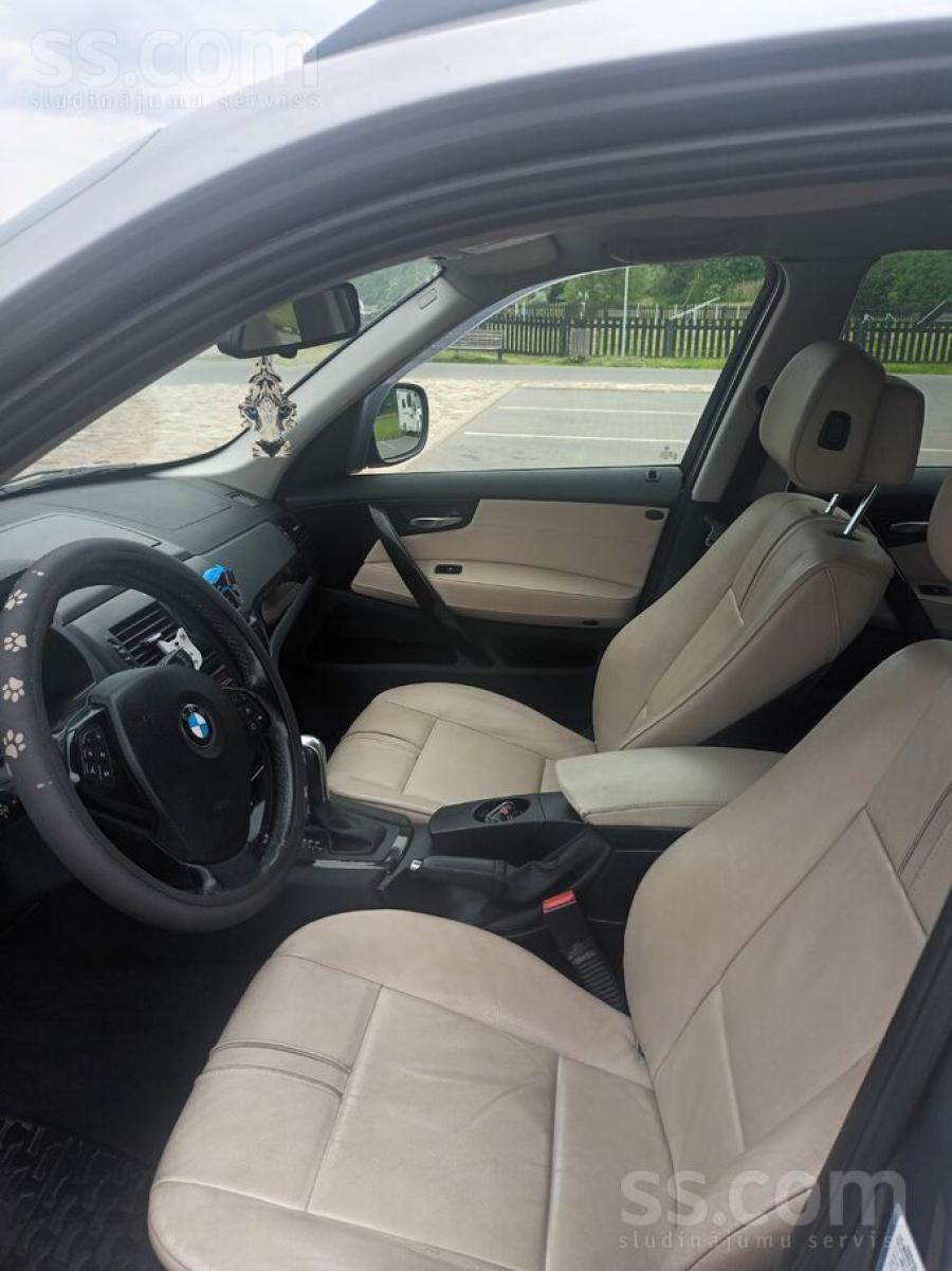 Pelēks BMW X3 2010 Rēzekne, ar dzinēja tilpumu 2.00 L un nobraukumu 264 tūkst. km par 7200 €, foto 6 vietnē AUTOMOTO.COM.LV