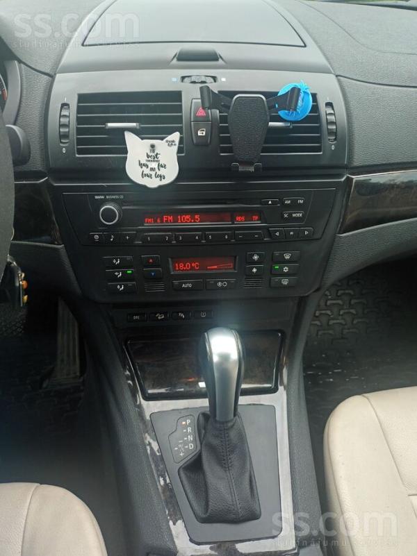 Pelēks BMW X3 2010 Rēzekne, ar dzinēja tilpumu 2.00 L un nobraukumu 264 tūkst. km par 7200 €, foto 10 vietnē AUTOMOTO.COM.LV