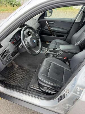 Grey BMW X3 2010 in Marijampole, with an engine capacity of 2.99 L and mileage of 444 thousand km for 3650 €, photo 10 on AUTOMOTO.COM.LV