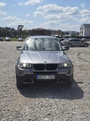 Pelēks BMW X3 2010 Viļņa, ar dzinēja tilpumu 2.00 L un nobraukumu 355 tūkst. km par 4500 €, foto 4 vietnē AUTOMOTO.COM.LV