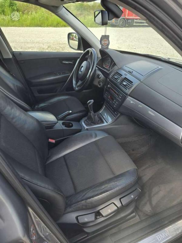 Pelēks BMW X3 2010 Viļņa, ar dzinēja tilpumu 2.00 L un nobraukumu 355 tūkst. km par 4500 €, foto 10 vietnē AUTOMOTO.COM.LV