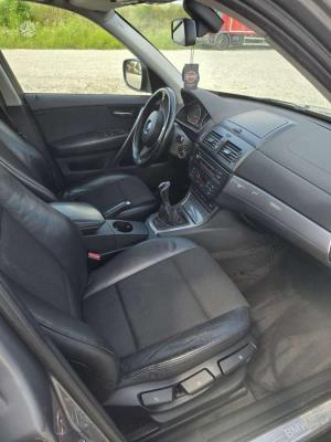 Pelēks BMW X3 2010 Viļņa, ar dzinēja tilpumu 2.00 L un nobraukumu 355 tūkst. km par 4500 €, foto 11 vietnē AUTOMOTO.COM.LV