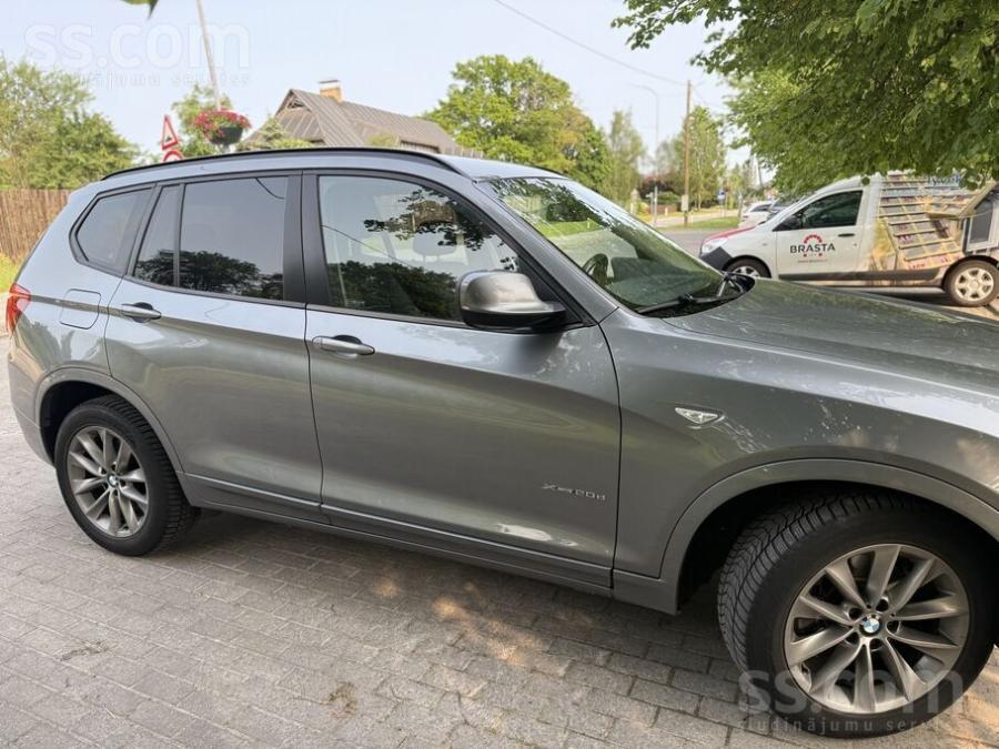 Grey BMW X3 2011 in Ogre, with an engine capacity of 2.00 L and mileage of 365 thousand km for 9300 €, photo 2 on AUTOMOTO.COM.LV