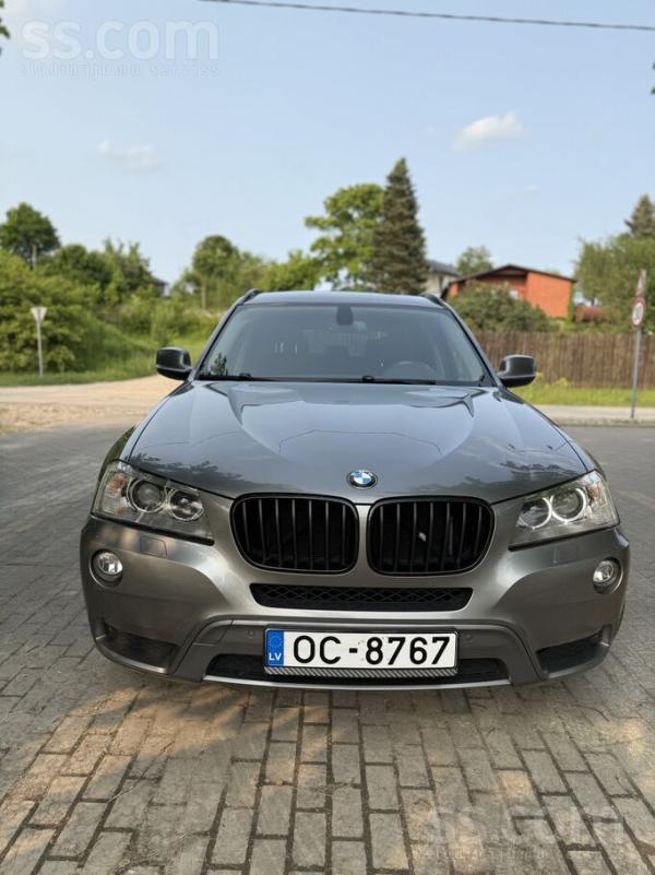 Grey BMW X3 2011 in Ogre, with an engine capacity of 2.00 L and mileage of 365 thousand km for 9300 €, photo 3 on AUTOMOTO.COM.LV