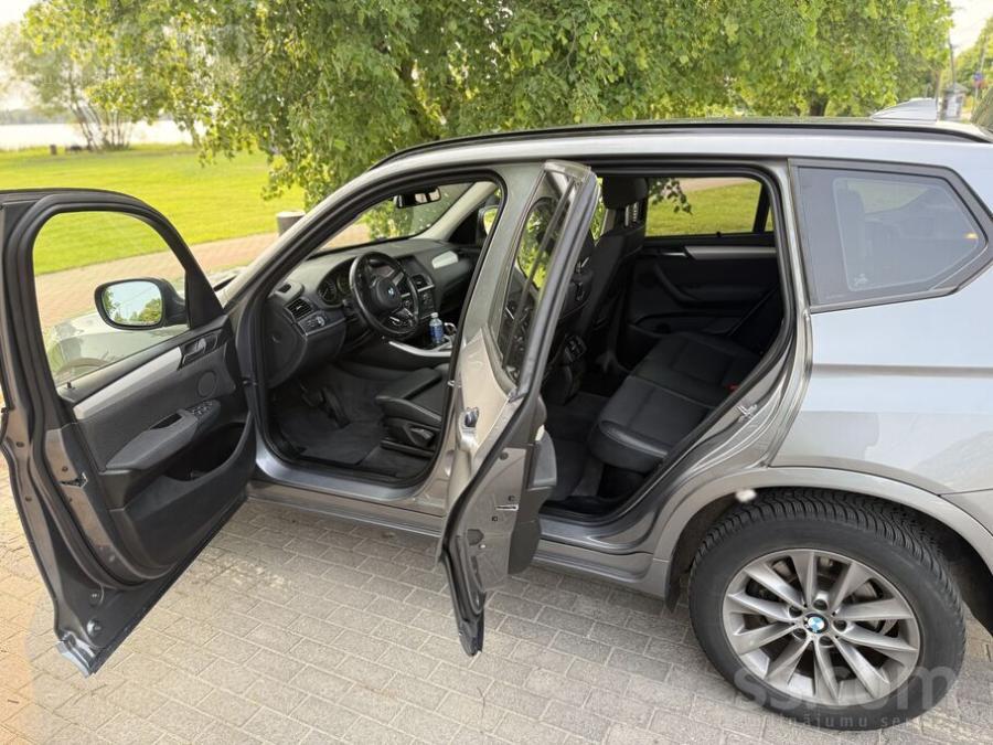 Grey BMW X3 2011 in Ogre, with an engine capacity of 2.00 L and mileage of 365 thousand km for 9300 €, photo 4 on AUTOMOTO.COM.LV