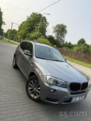 Grey BMW X3 2011 in Ogre, with an engine capacity of 2.00 L and mileage of 365 thousand km for 9300 €, photo 7 on AUTOMOTO.COM.LV