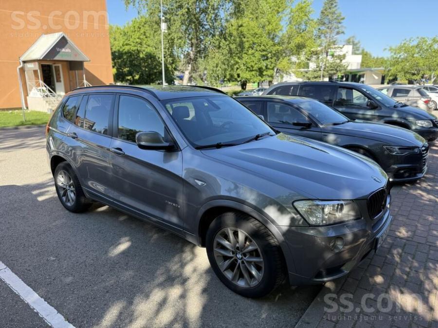 Grey BMW X3 2011 in Ogre, with an engine capacity of 2.00 L and mileage of 365 thousand km for 9300 €, photo 9 on AUTOMOTO.COM.LV