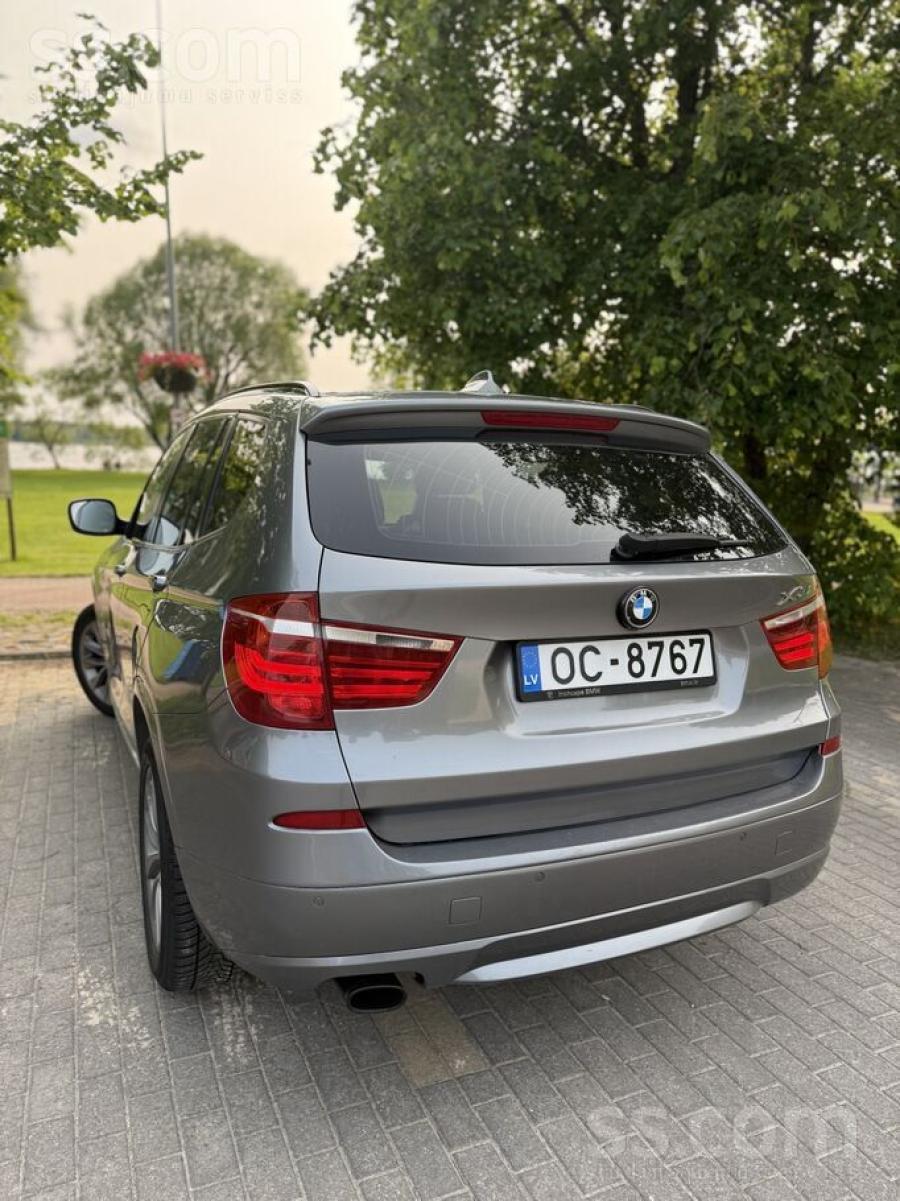 Grey BMW X3 2011 in Ogre, with an engine capacity of 2.00 L and mileage of 365 thousand km for 9300 €, photo 10 on AUTOMOTO.COM.LV