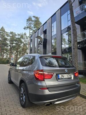 Grey BMW X3 2011 in Riga, with an engine capacity of 2.00 L and mileage of 231 thousand km for 10500 €, photo 2 on AUTOMOTO.COM.LV