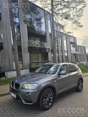 Grey BMW X3 2011 in Riga, with an engine capacity of 2.00 L and mileage of 231 thousand km for 10500 €, photo 3 on AUTOMOTO.COM.LV