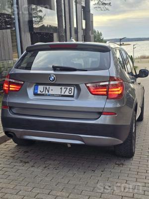 Grey BMW X3 2011 in Riga, with an engine capacity of 2.00 L and mileage of 231 thousand km for 10500 €, photo 7 on AUTOMOTO.COM.LV