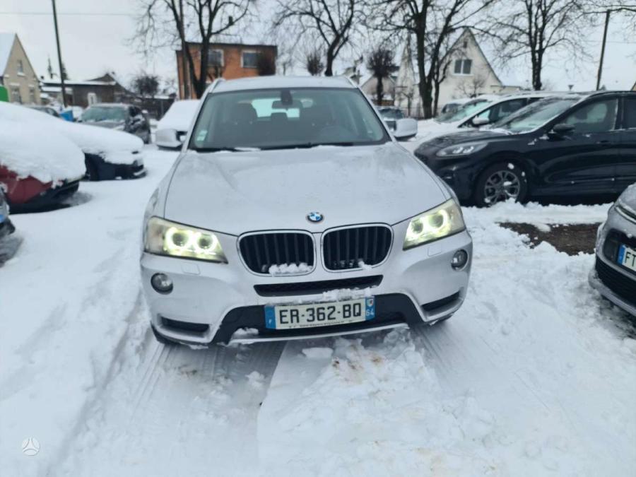 Pelēks BMW X3 2011 Tauragė, ar dzinēja tilpumu 2.00 L un nobraukumu 194 tūkst. km par 7900 €, foto 1 vietnē AUTOMOTO.COM.LV
