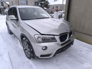 Pelēks BMW X3 2011 Radviliškis, ar dzinēja tilpumu 2.00 L un nobraukumu 333 tūkst. km par 5250 €, foto  vietnē AUTOMOTO.COM.LV