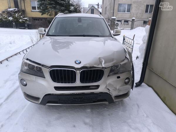 Grey BMW X3 2011 in Radviliskis, with an engine capacity of 2.00 L and mileage of 333 thousand km for 5250 €, photo 2 on AUTOMOTO.COM.LV