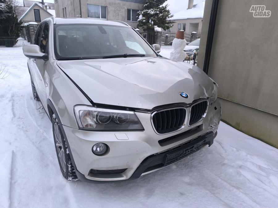 Grey BMW X3 2011 in Radviliskis, with an engine capacity of 2.00 L and mileage of 333 thousand km for 5100 €, photo 4 on AUTOMOTO.COM.LV