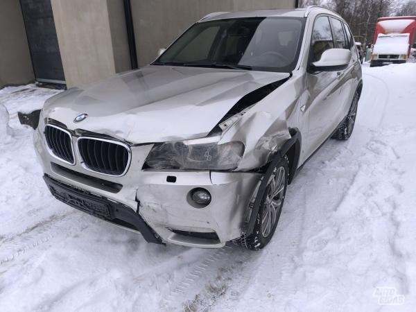 Grey BMW X3 2011 in Radviliskis, with an engine capacity of 2.00 L and mileage of 333 thousand km for 5250 €, photo 6 on AUTOMOTO.COM.LV