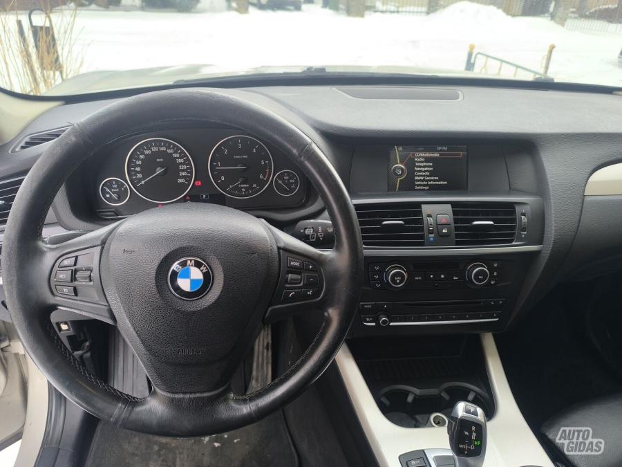 Grey BMW X3 2011 in Radviliskis, with an engine capacity of 2.00 L and mileage of 333 thousand km for 5100 €, photo 11 on AUTOMOTO.COM.LV