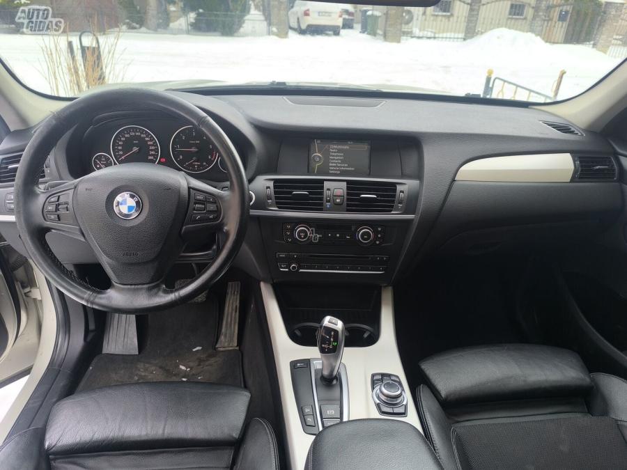 Grey BMW X3 2011 in Radviliskis, with an engine capacity of 2.00 L and mileage of 333 thousand km for 5100 €, photo 12 on AUTOMOTO.COM.LV