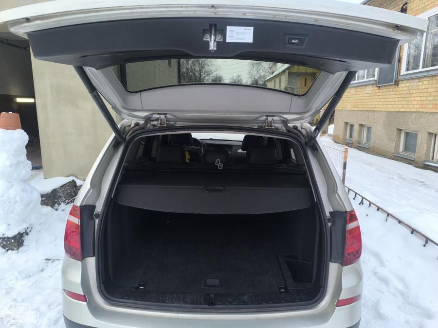 Grey BMW X3 2011 in Radviliskis, with an engine capacity of 2.00 L and mileage of 333 thousand km for 5100 €, photo 19 on AUTOMOTO.COM.LV