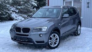 Grey BMW X3 2011 in Ukmerge, with an engine capacity of 2.00 L and mileage of 299 thousand km for 8900 €, photo  on AUTOMOTO.COM.LV