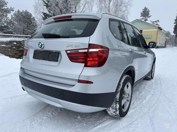 Pelēks BMW X3 2011 Ukmergė, ar dzinēja tilpumu 2.00 L un nobraukumu 230 tūkst. km par 8350 €, foto 4 vietnē AUTOMOTO.COM.LV
