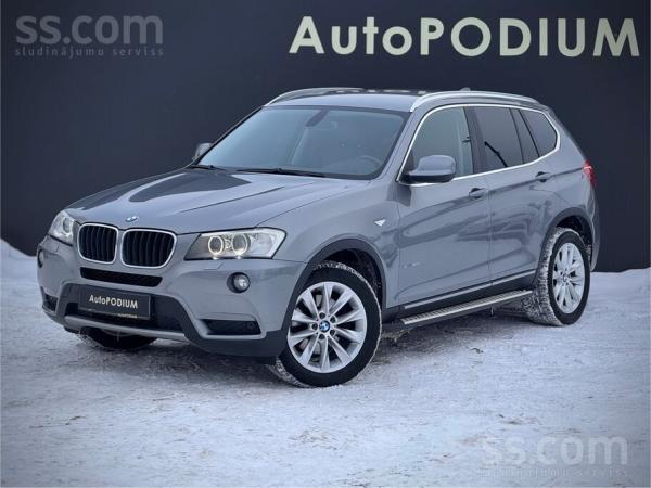 Grey BMW X3 2011 in Riga, with an engine capacity of 2.00 L and mileage of 290 thousand km for 9990 €, photo 1 on AUTOMOTO.COM.LV