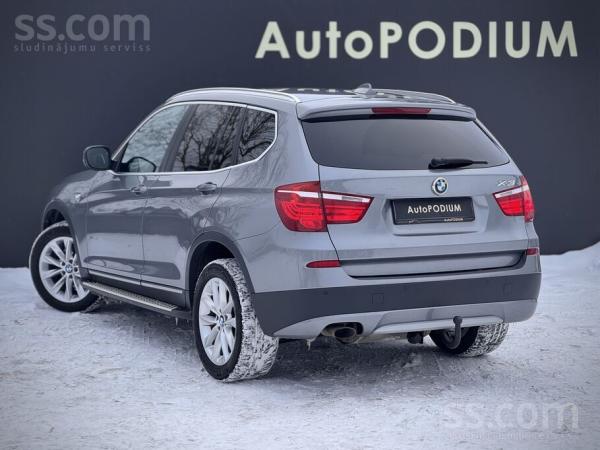Grey BMW X3 2011 in Riga, with an engine capacity of 2.00 L and mileage of 290 thousand km for 9990 €, photo 2 on AUTOMOTO.COM.LV