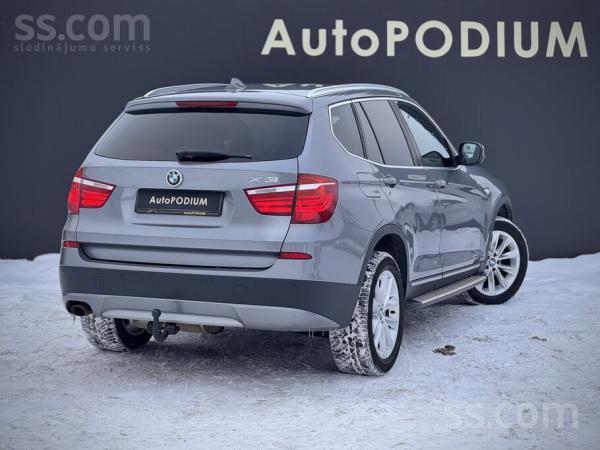Grey BMW X3 2011 in Riga, with an engine capacity of 2.00 L and mileage of 290 thousand km for 9990 €, photo 5 on AUTOMOTO.COM.LV