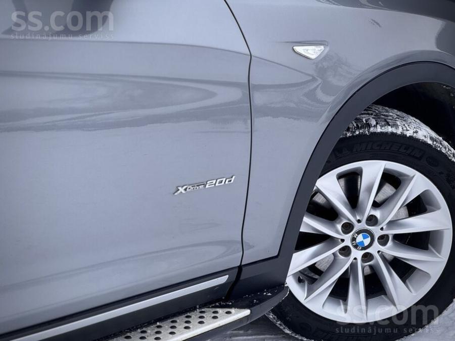 Серый БМВ Х3 2011 в Рига, объемом двигателя 2.00 л и пробегом 290 тыс. км за 9990 €, фото 7 на AUTOMOTO.COM.LV